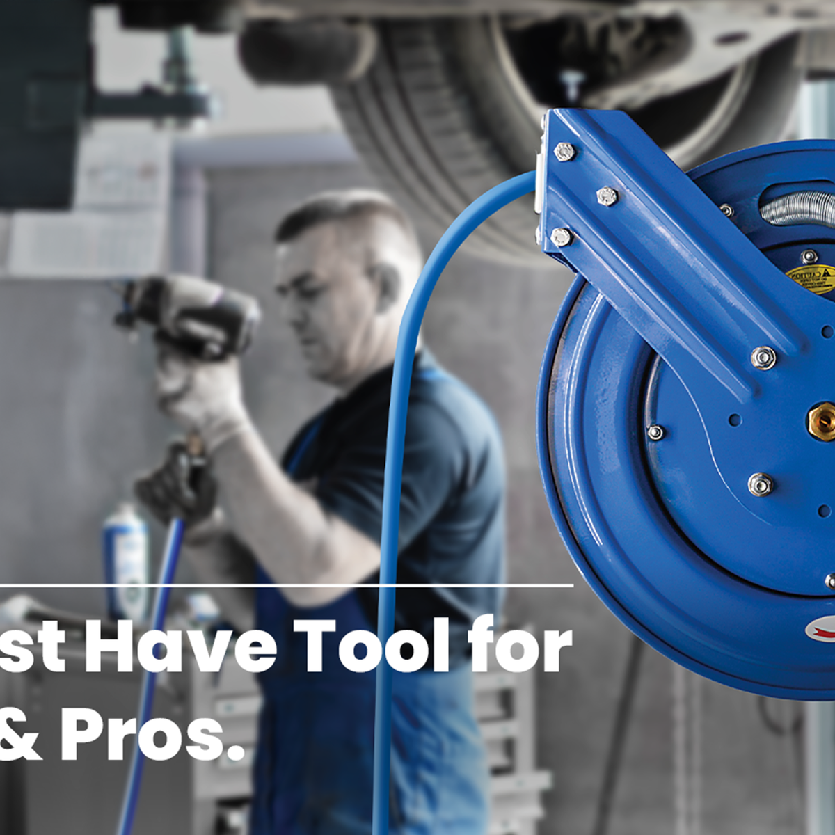 Air Hose Reels – The Must-Have Tool for DIYers & Pros – TheBlueHose