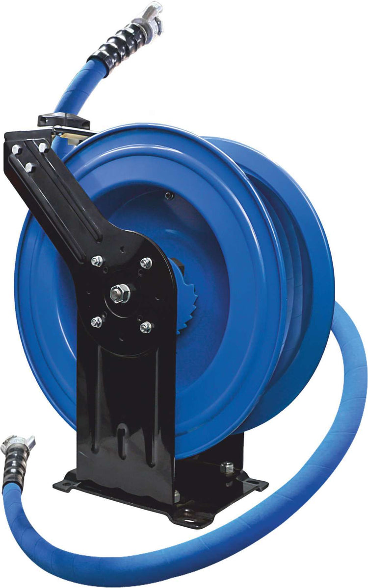BluBird Pro Dual Arm Air Hose Reel 3/4" – Heavy-Duty, Versatile for ...