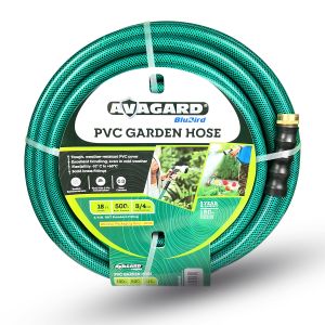 Avagard PVC Water Hose Assembly 3/4" X 15', 3/4" Male and Female GHT F ...
