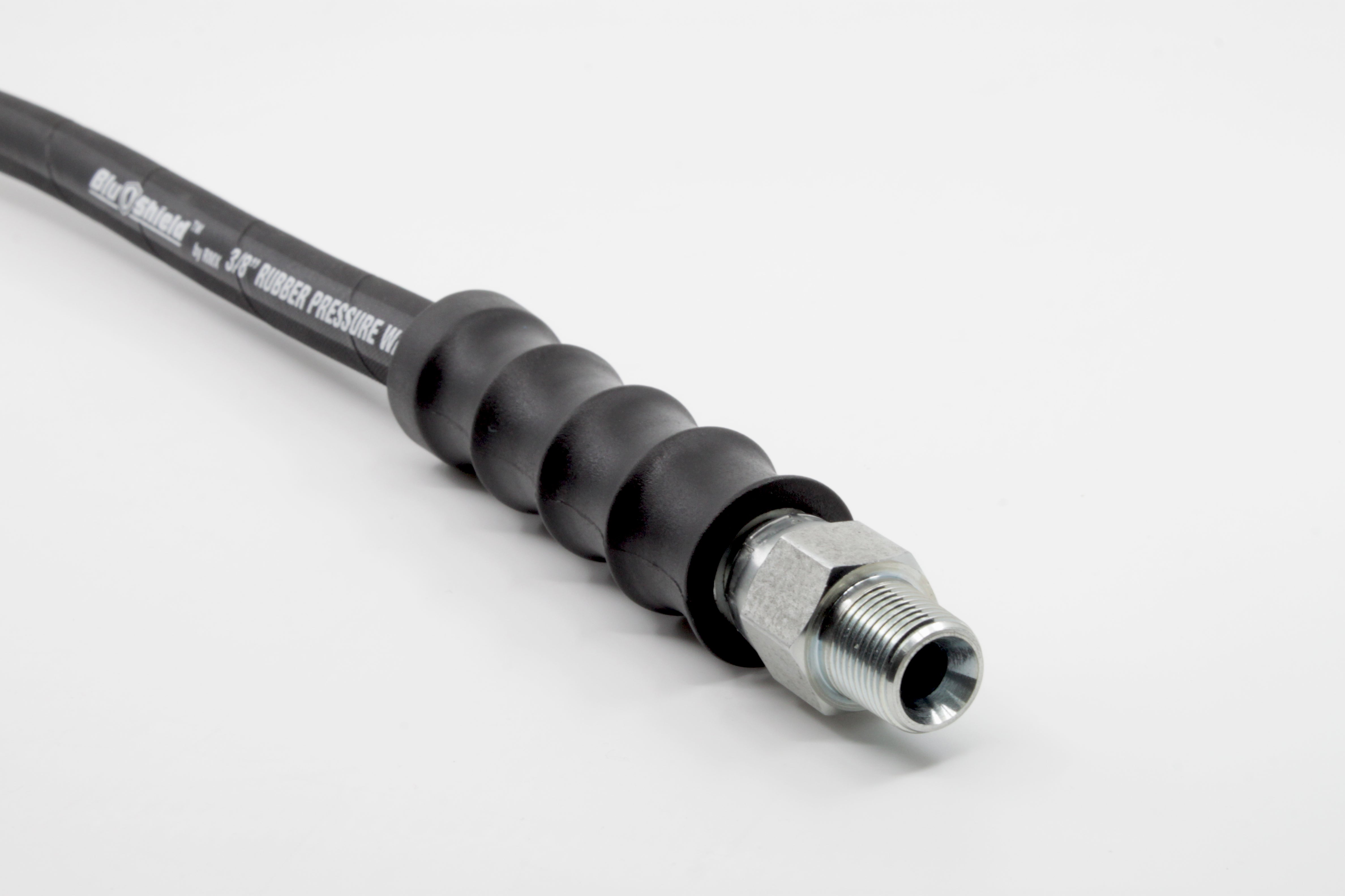 BluShield Aramid Braided 3/8" Pressure Washer Hose, 4100PSI , Size - 1 ...