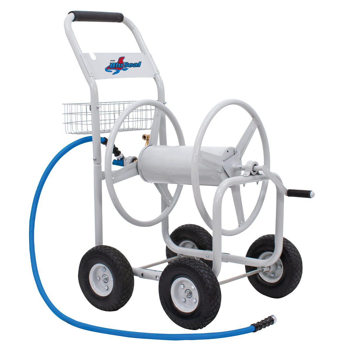 Wheeled Garden Hose Reel Cart – Portable & Easy to Use for Outdoor ...